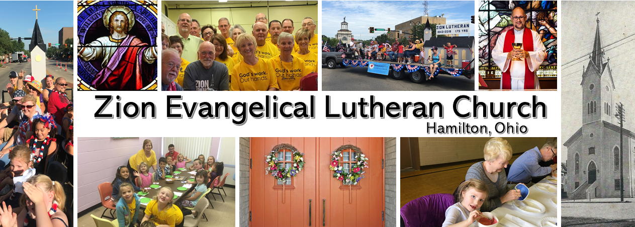 About Zion Lutheran — Zion Evangelical Lutheran Church in Hamilton, OH