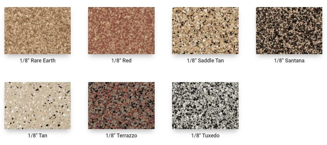 Epoxy Color Samples