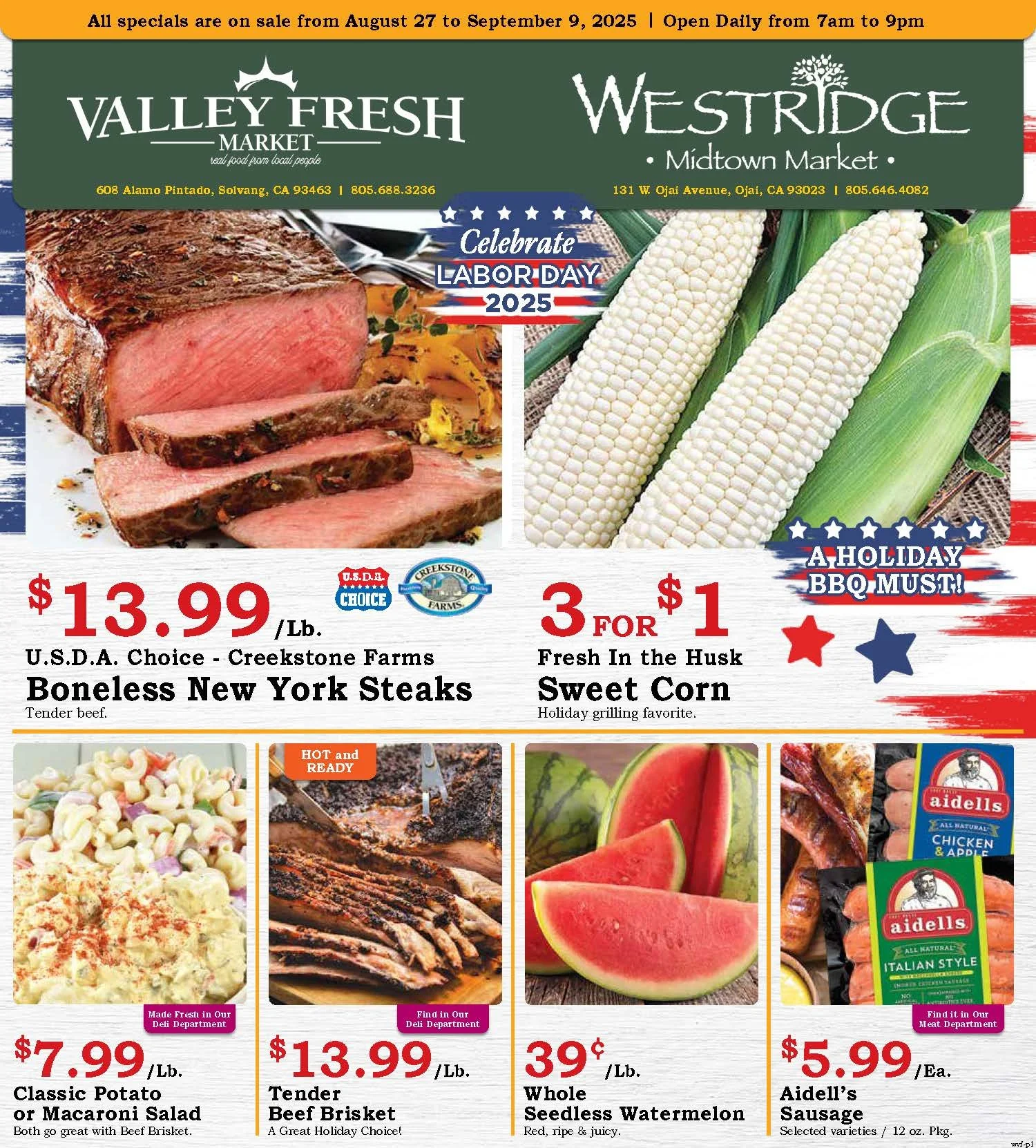 Weekly Ad — Valley Fresh Market