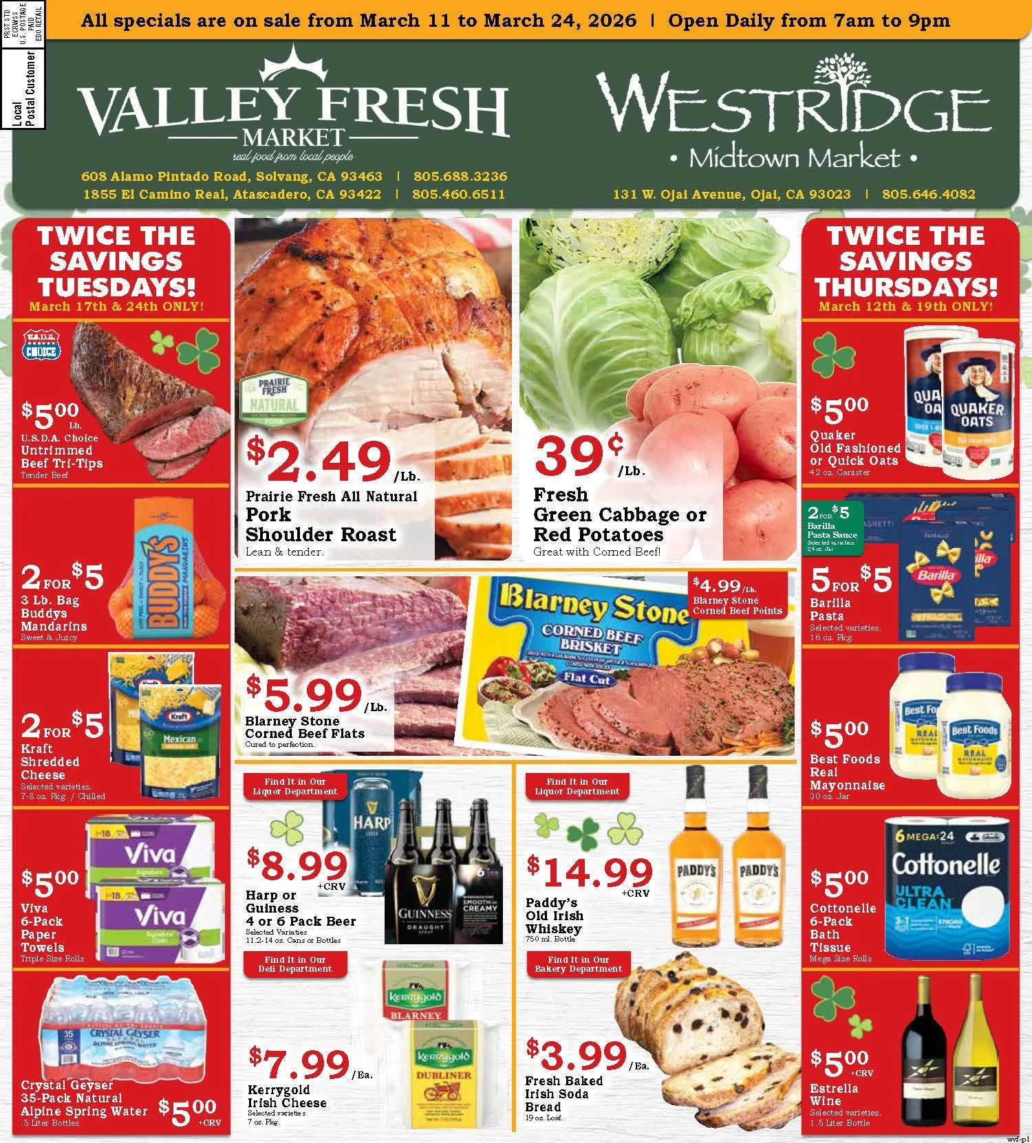 Atascadero Weekly Ad — Valley Fresh Market