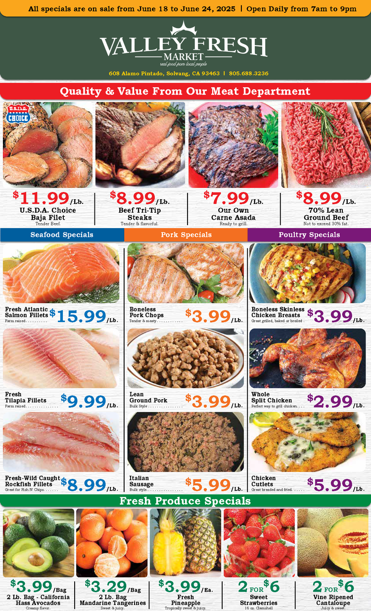 Weekly Ad — Valley Fresh Market