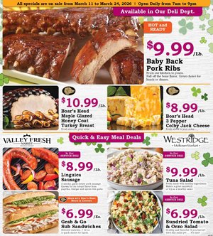 Atascadero Weekly Ad — Valley Fresh Market