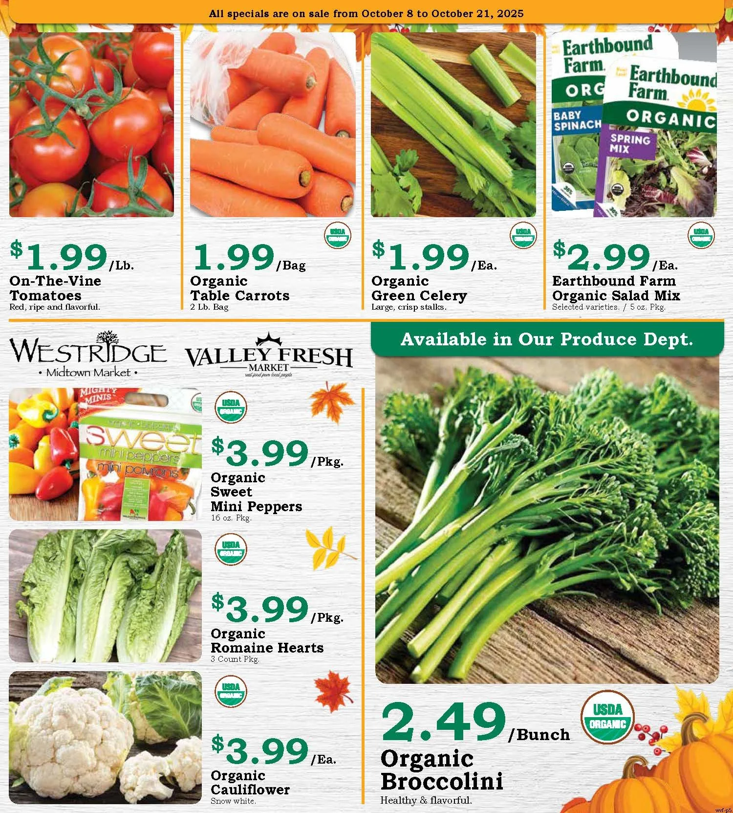Solvang Weekly Ad — Valley Fresh Market
