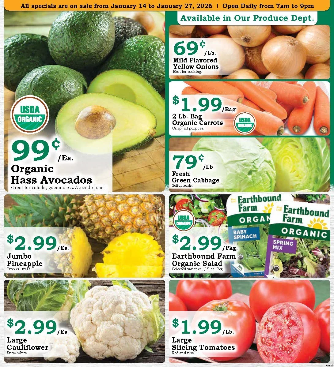 Solvang Weekly Ad — Valley Fresh Market