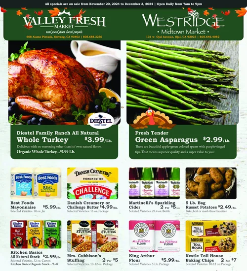 Weekly Ad — Valley Fresh Market