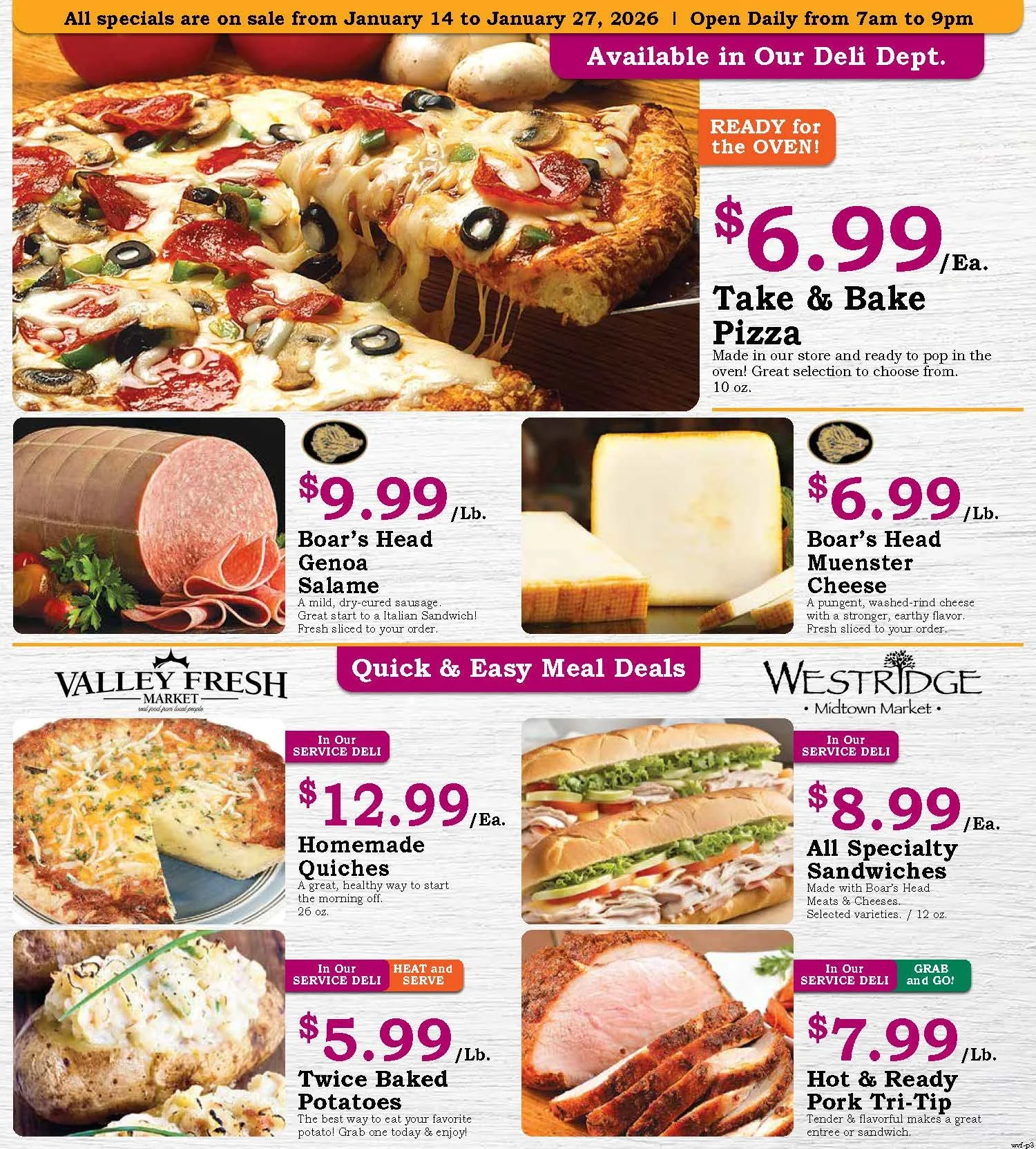 Atascadero Weekly Ad — Valley Fresh Market