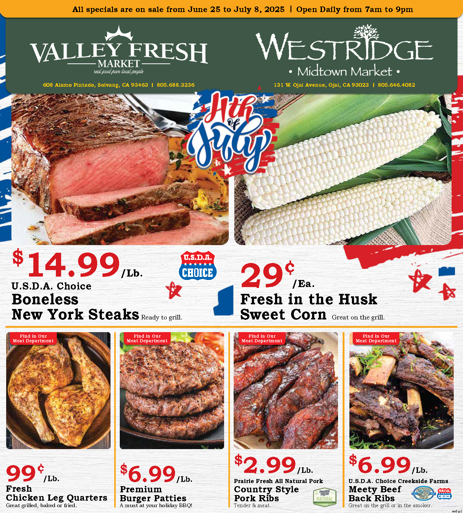 Weekly Ad — Valley Fresh Market