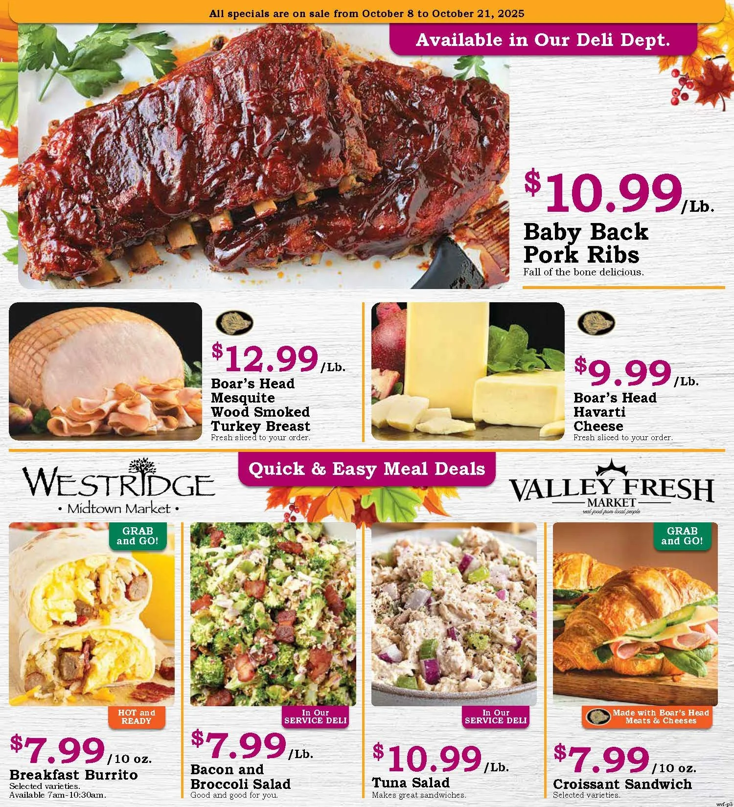Solvang Weekly Ad — Valley Fresh Market