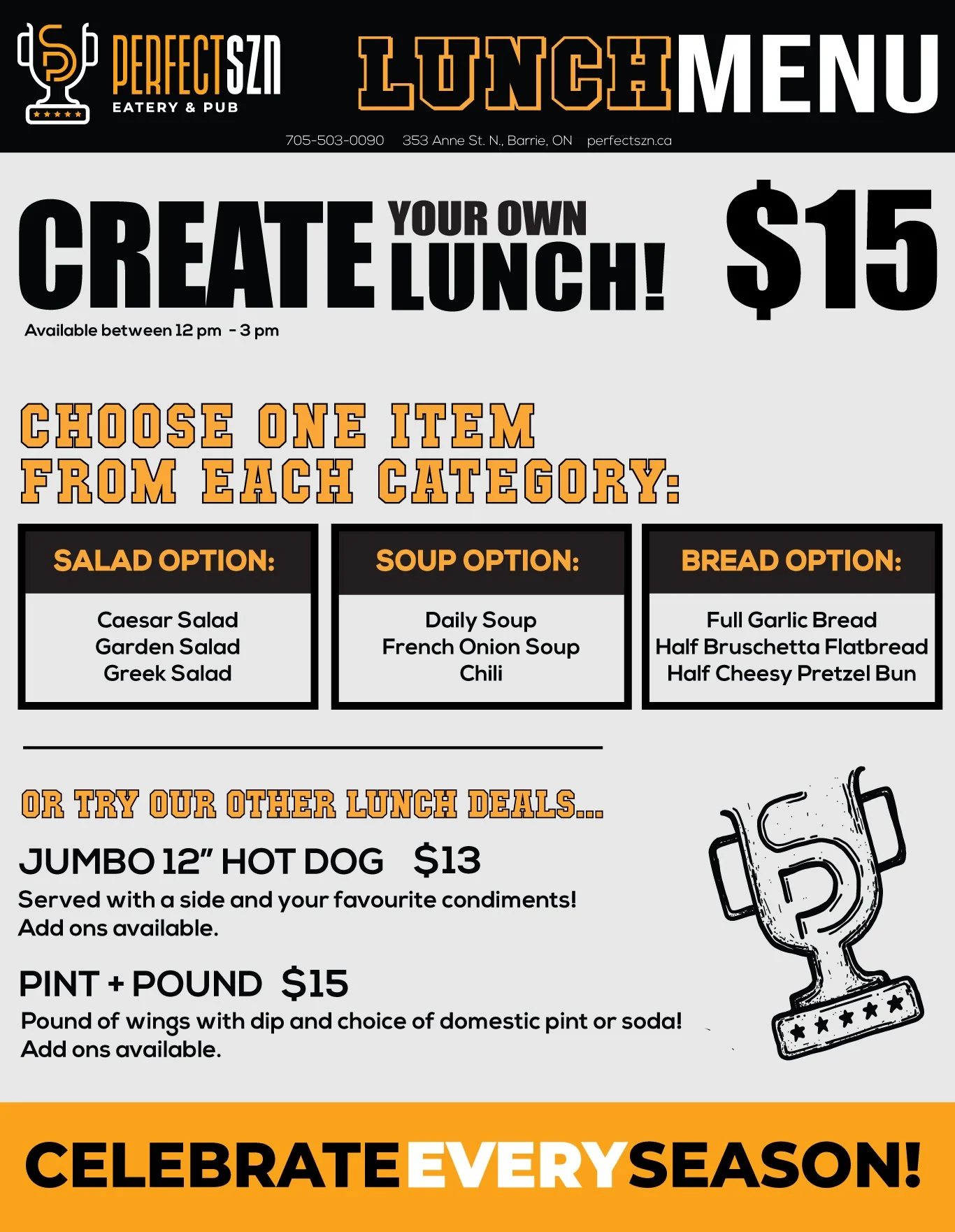 Barrie, Ontario Location — Perfect SZN