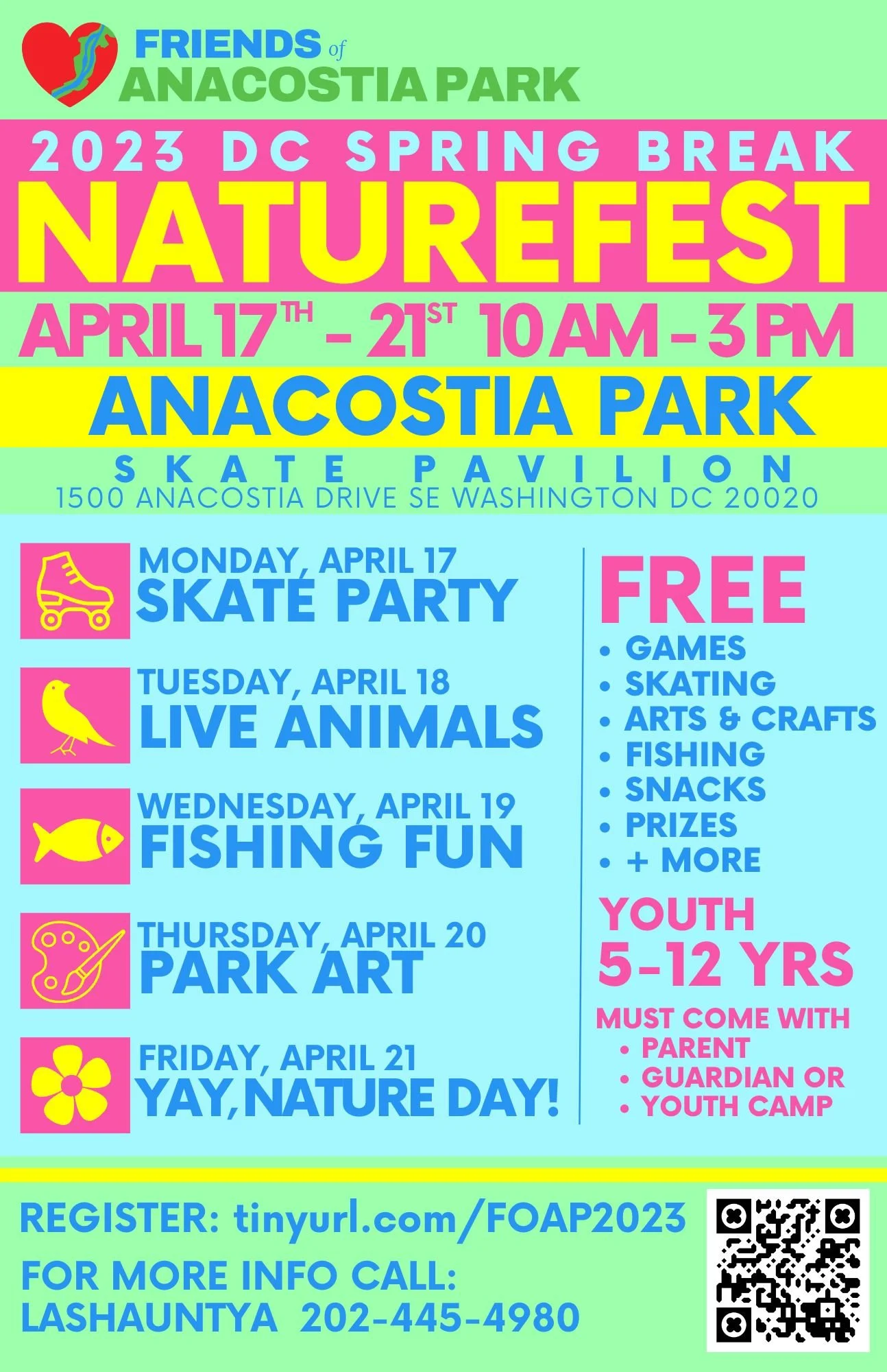 NatureFest 2023: DC Spring Break — Friends of Anacostia Park