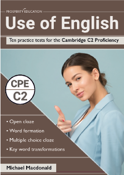 Cambridge C2 — Print books — Prosperity Education Cambridge | English ...