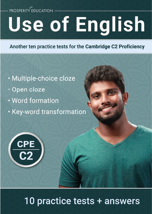 Cambridge C2 — Print books — Prosperity Education Cambridge | English ...