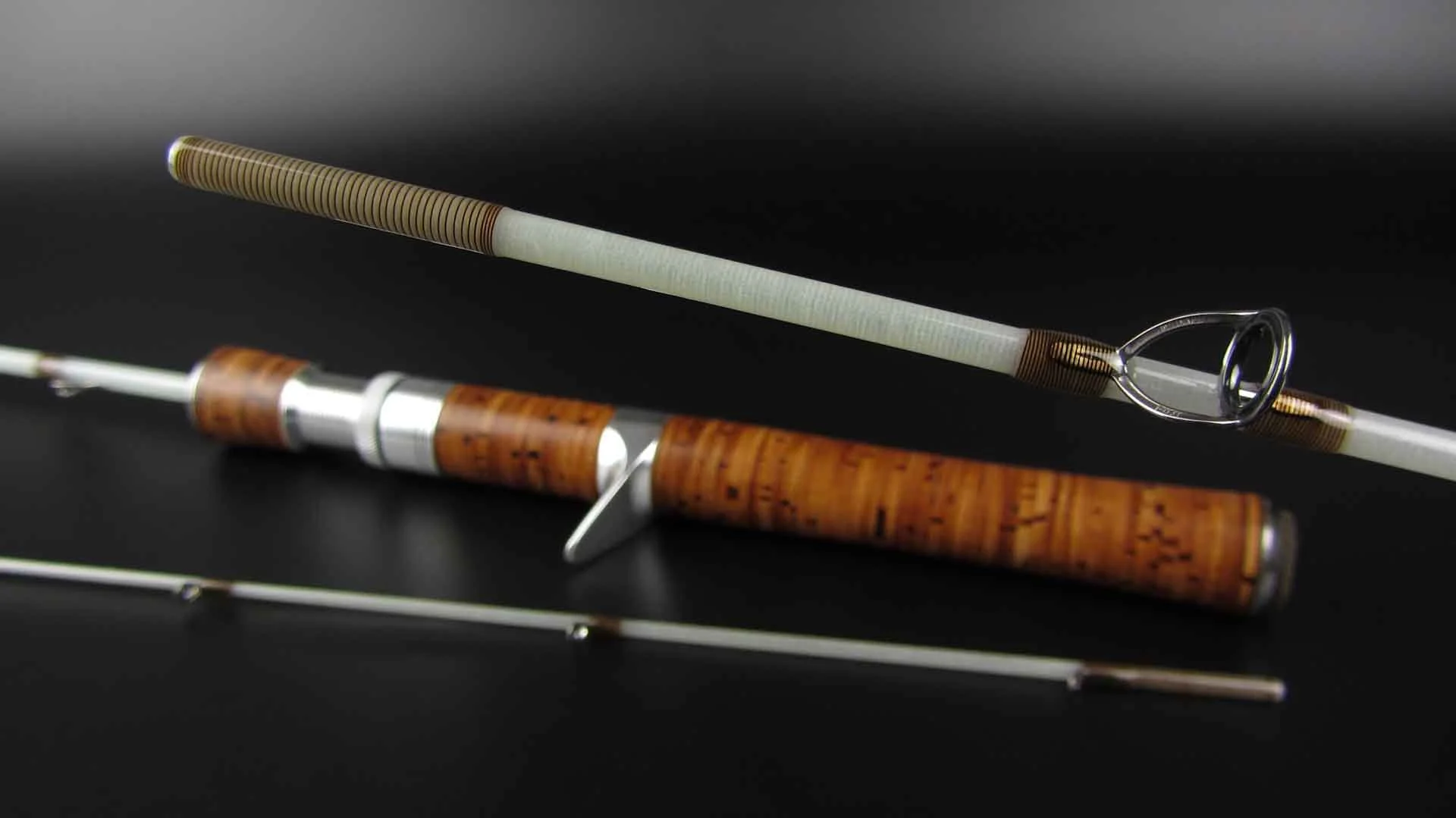Custom s glass fiberglass BFS trout rod | Resilure Custom fishing rods ...