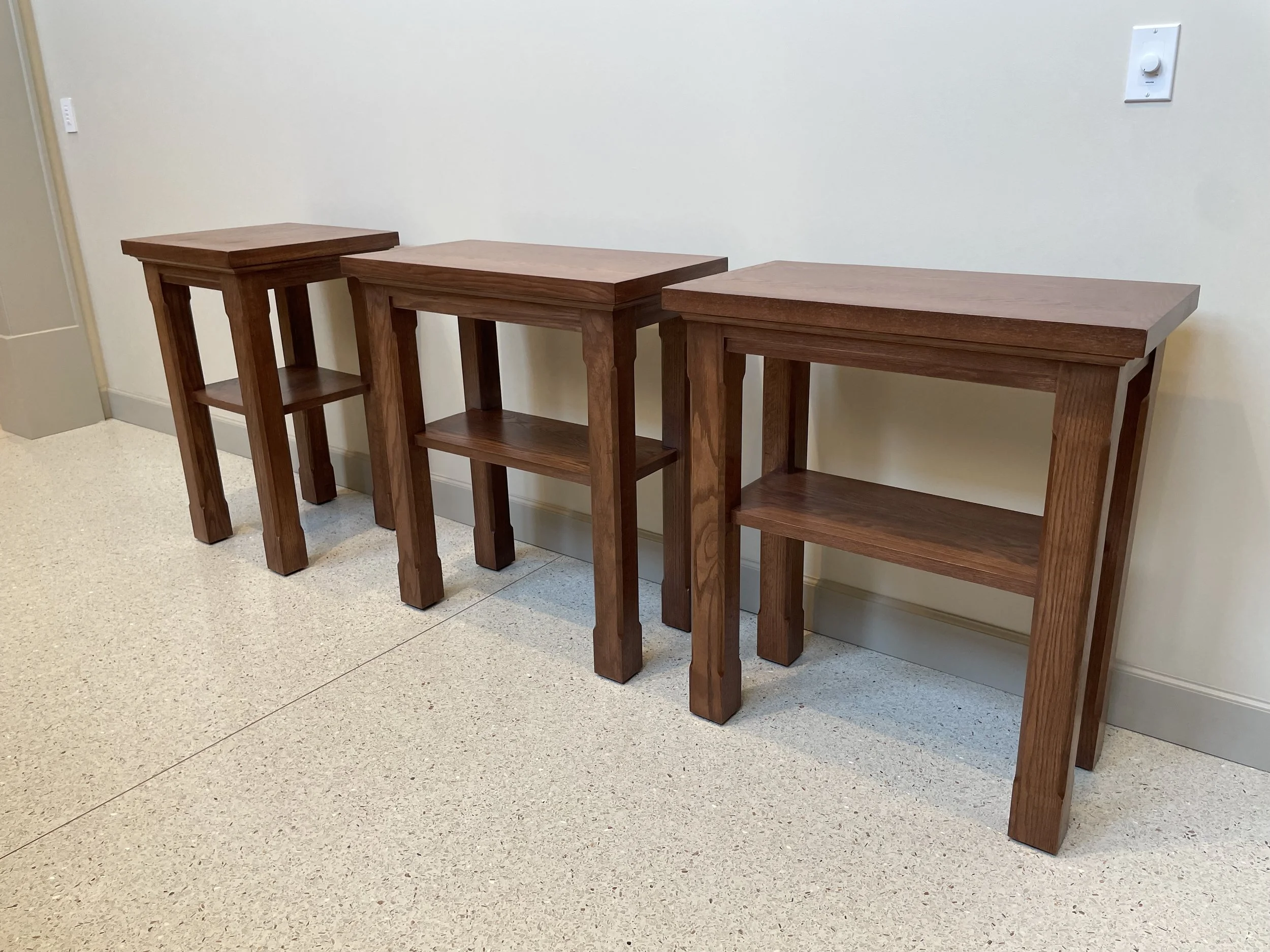 Table & Cabinets — Little Way Construction