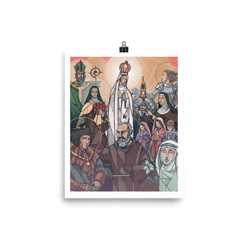 All Saints Poster — Saints Alive