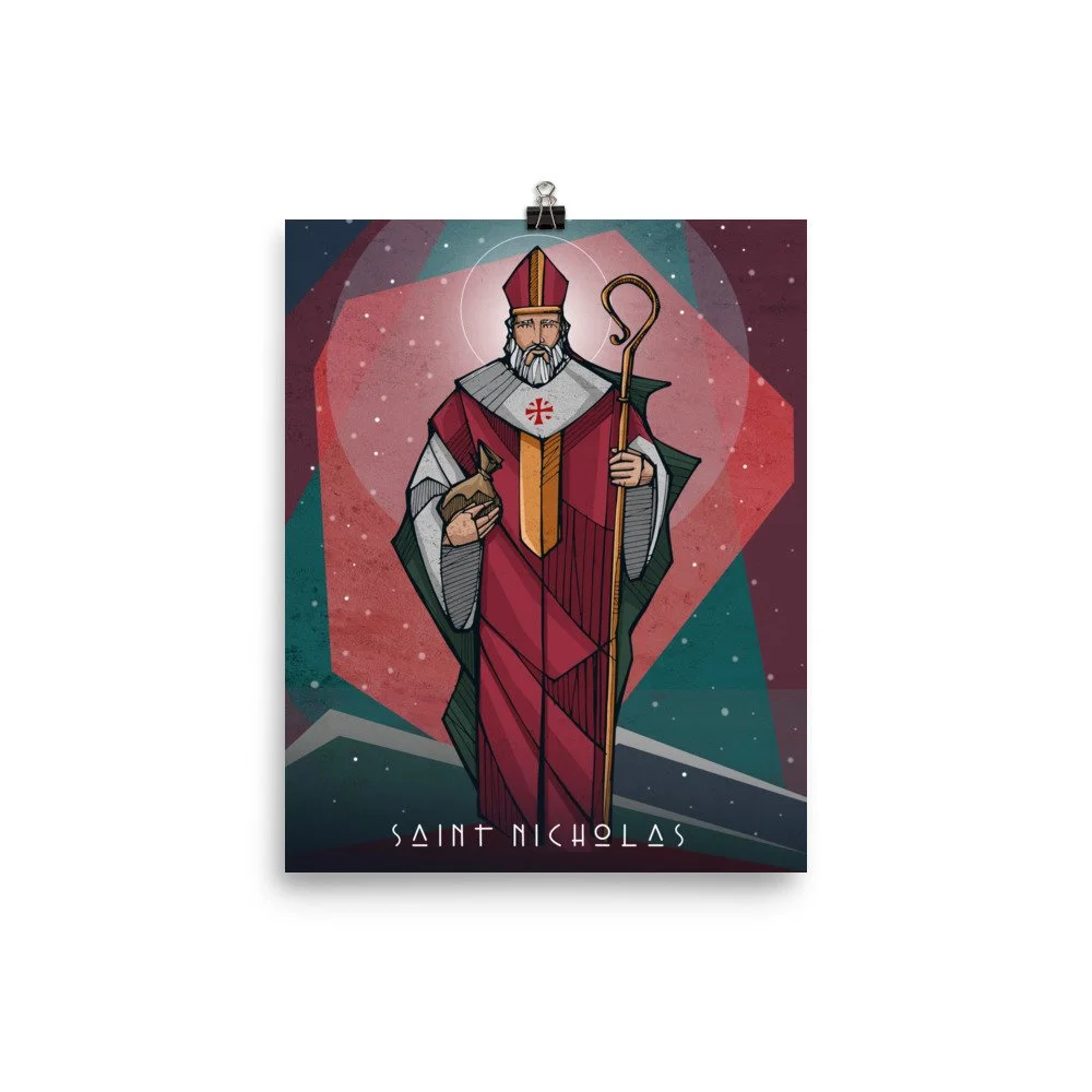 Saint Nicholas Poster — Saints Alive