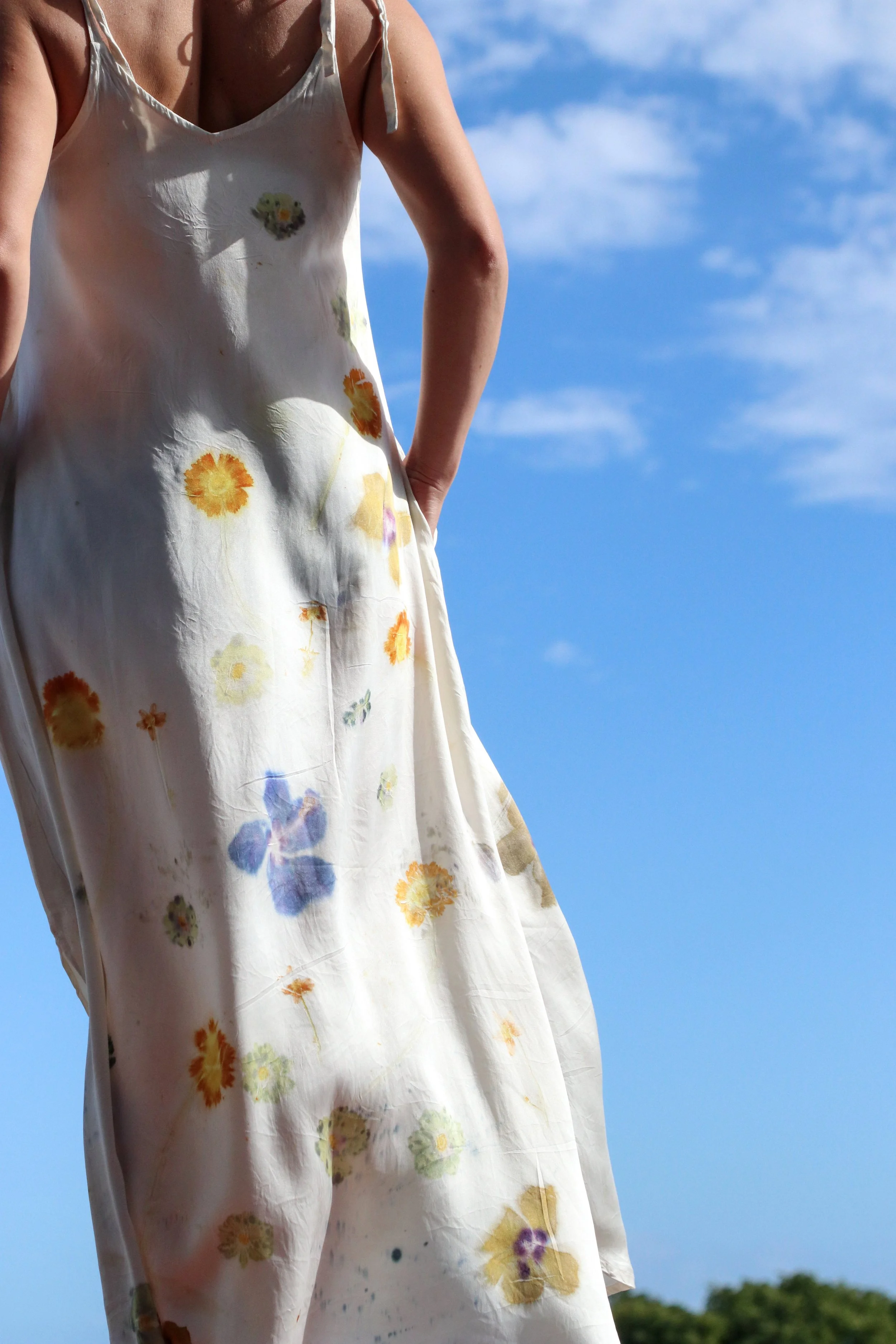 Peace Silk | Dress | Vegan Friendly | Pockets | Organic — Rivarossa ...