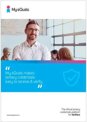 My eQuals for Document Verification — My eQuals New Zealand