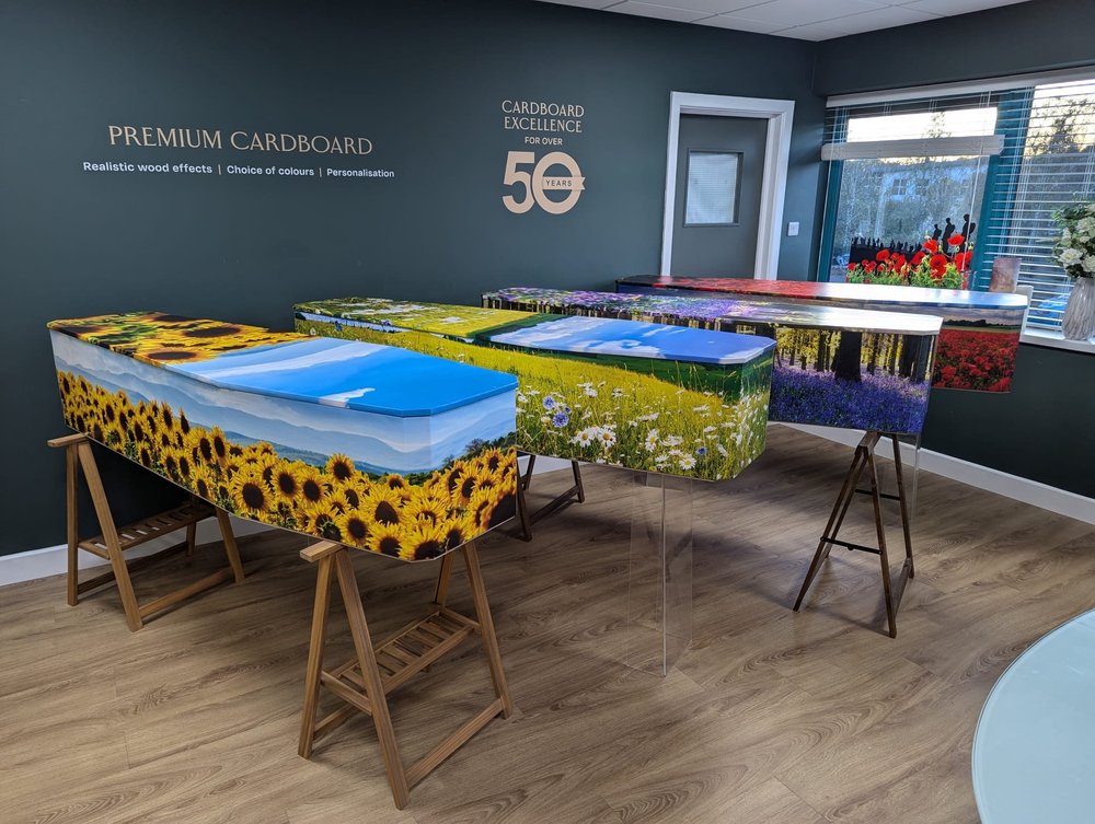 Bespoke Coffins and Caskets — Parley Green Premium Sustainable Coffins