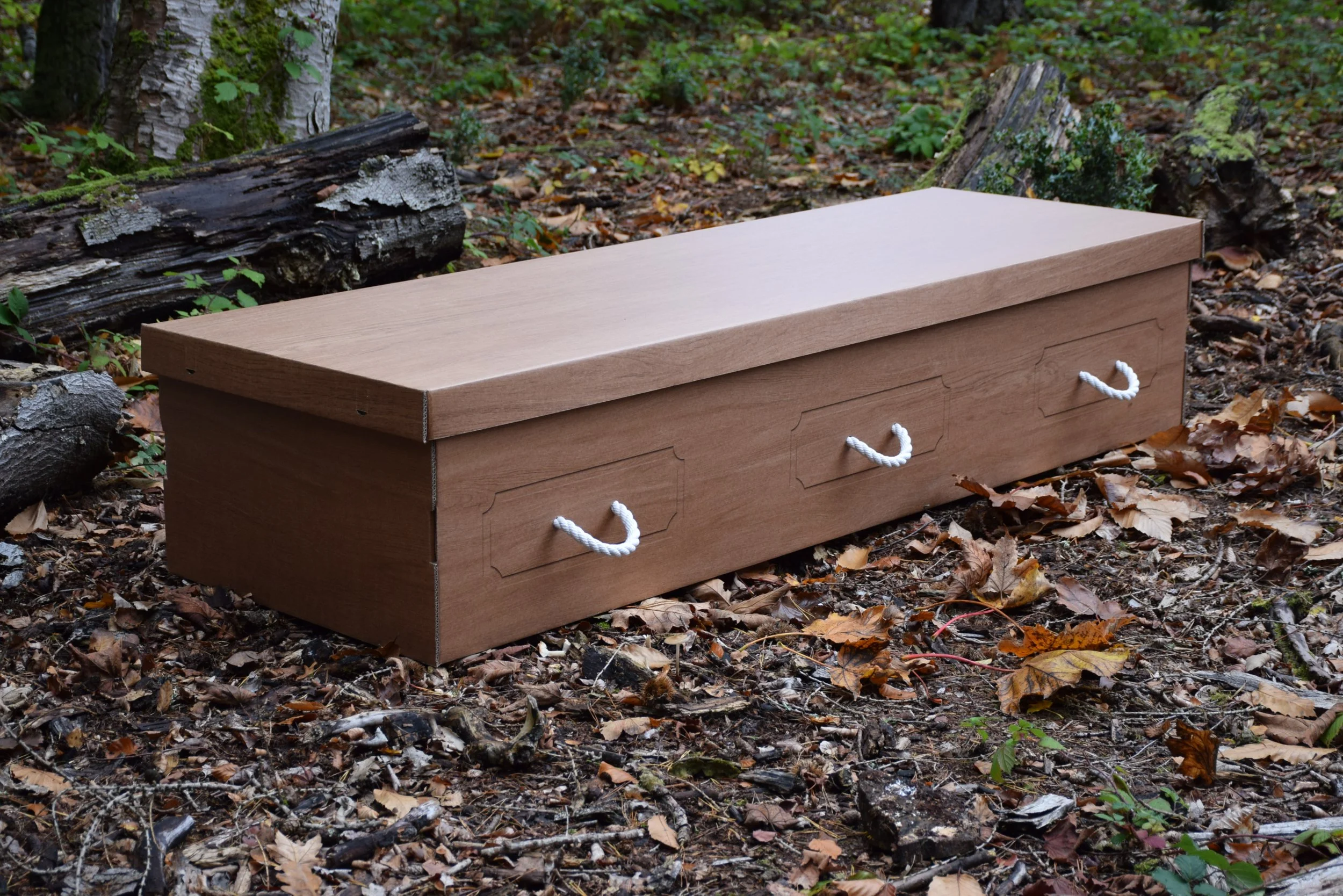 Parley Green Premium Sustainable Cardboard Coffins