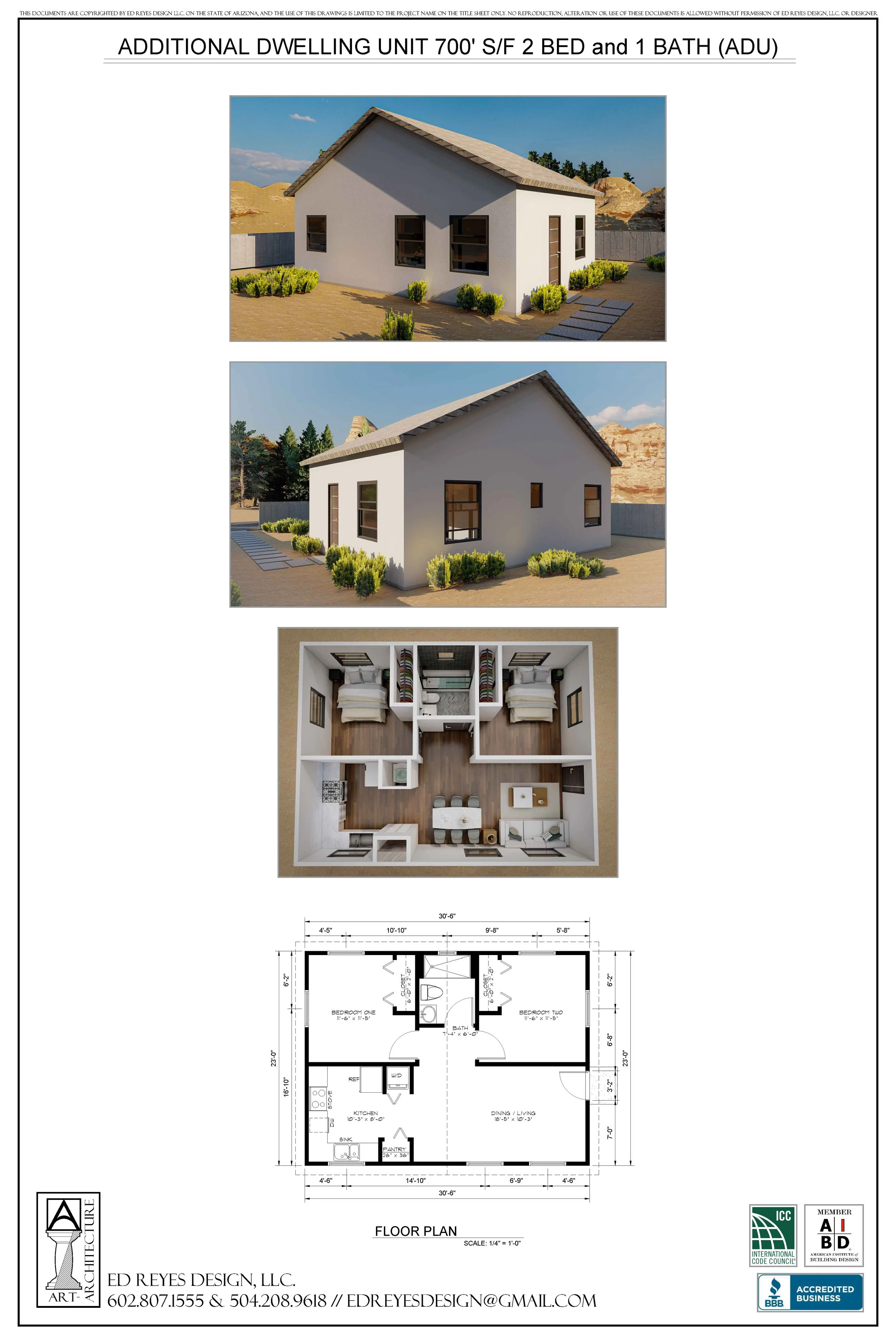 NEW ADU / CASITAS MODELS — ED REYES DESIGN, LLC