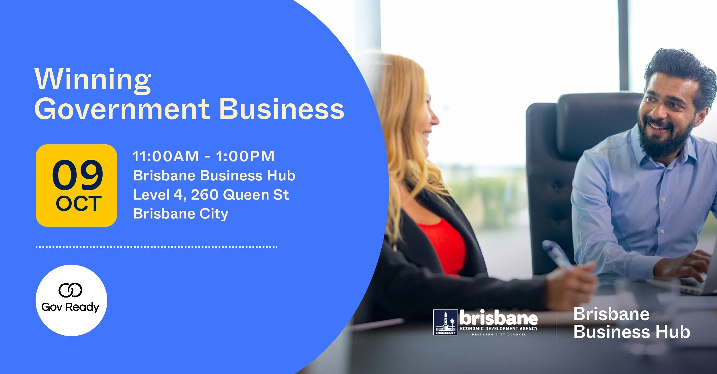 Winning Government Business - Live Event at the Brisbane Business Hub ...