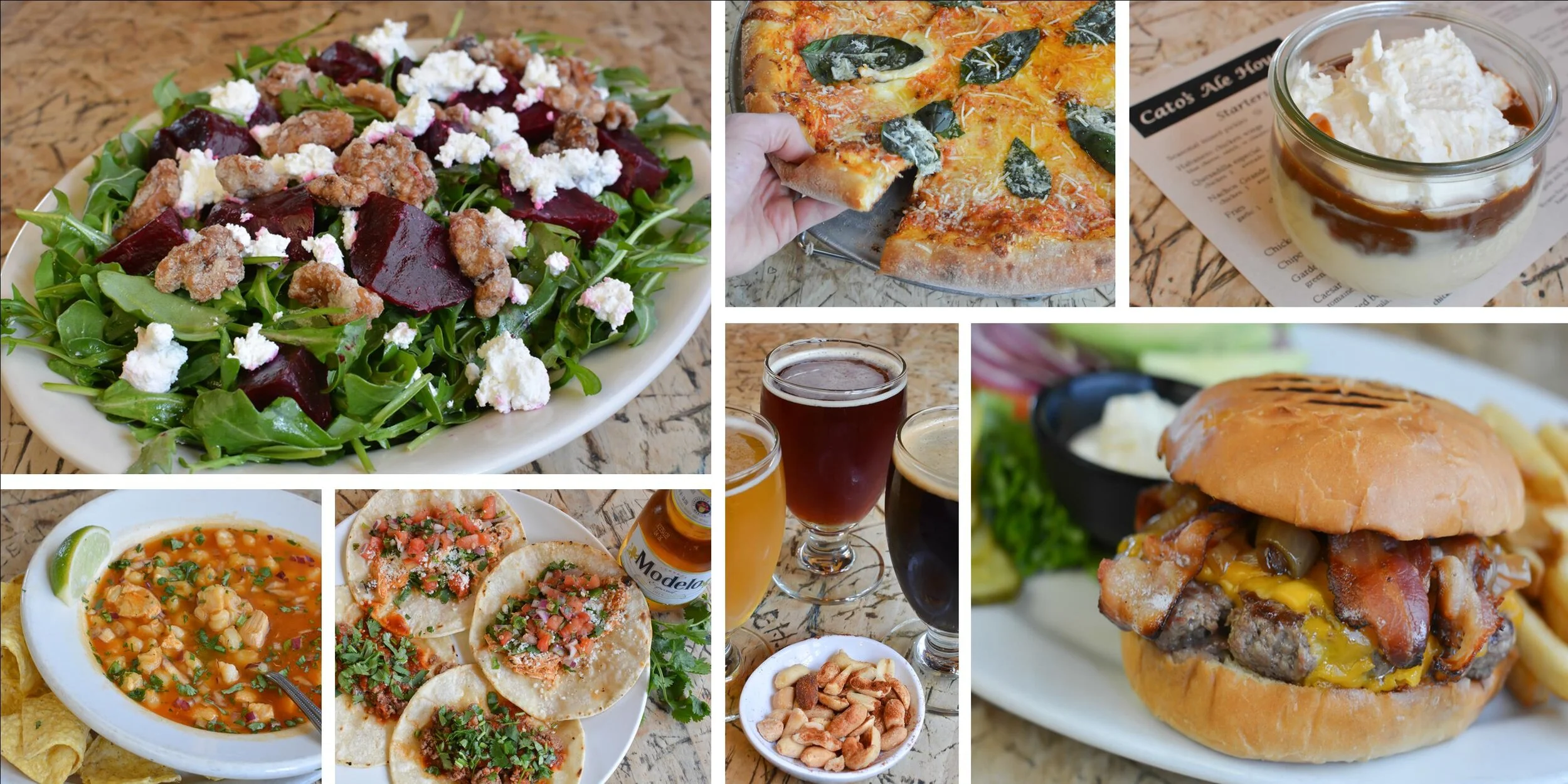 Menu — Cato's Ale House Oakland