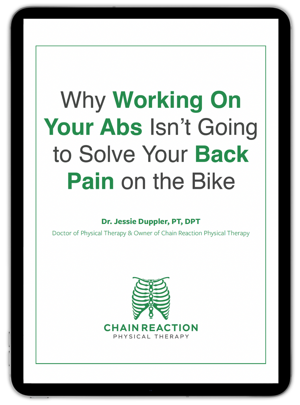 About Chain Reaction Physical Therapy