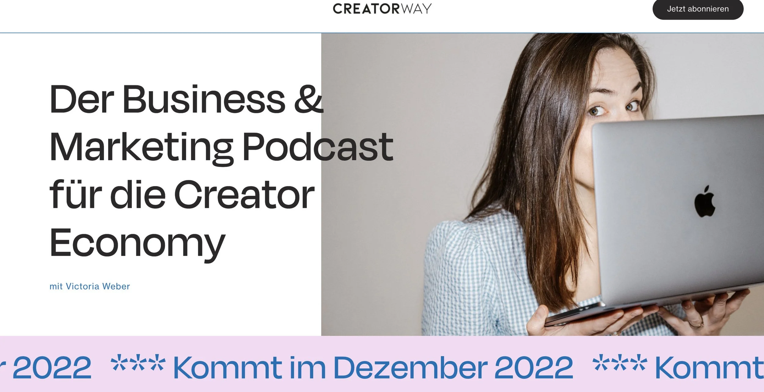 Was ist ein Onepager? (Inkl. cooler Beispiele!) — Victoria Weber