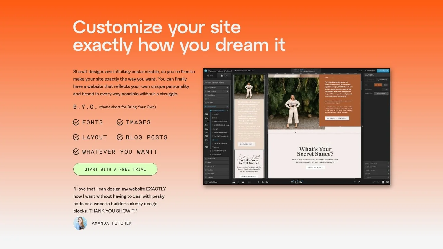 Website erstellen mit Showit: So geht’s! (2025) — Victoria Weber
