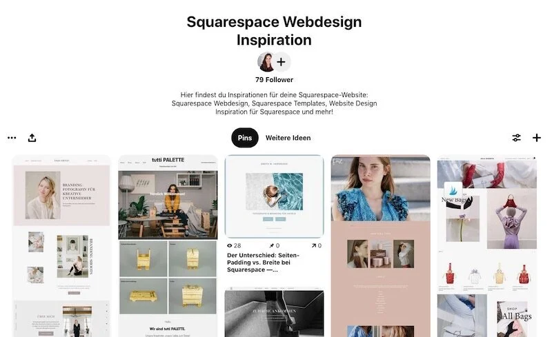 Tolle Beispiele von Squarespace-Websites zur Inspiration — Victoria Weber