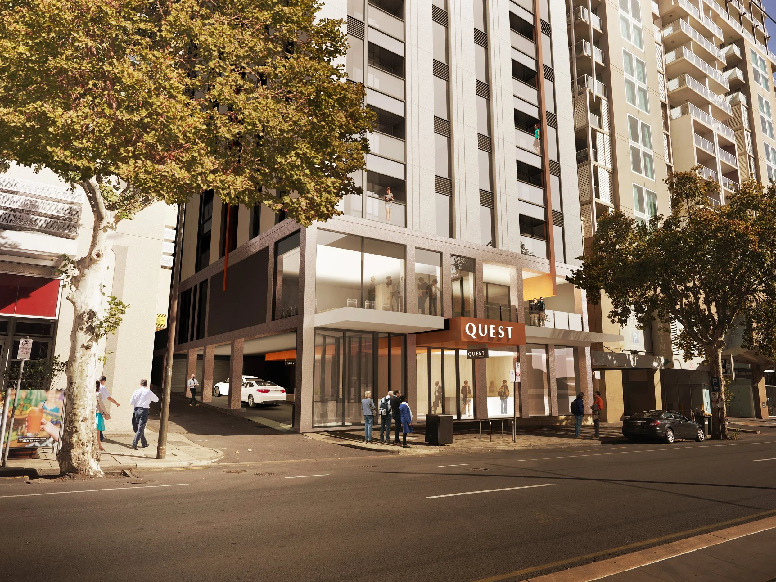 Quest North Terrace — Matthews Architects