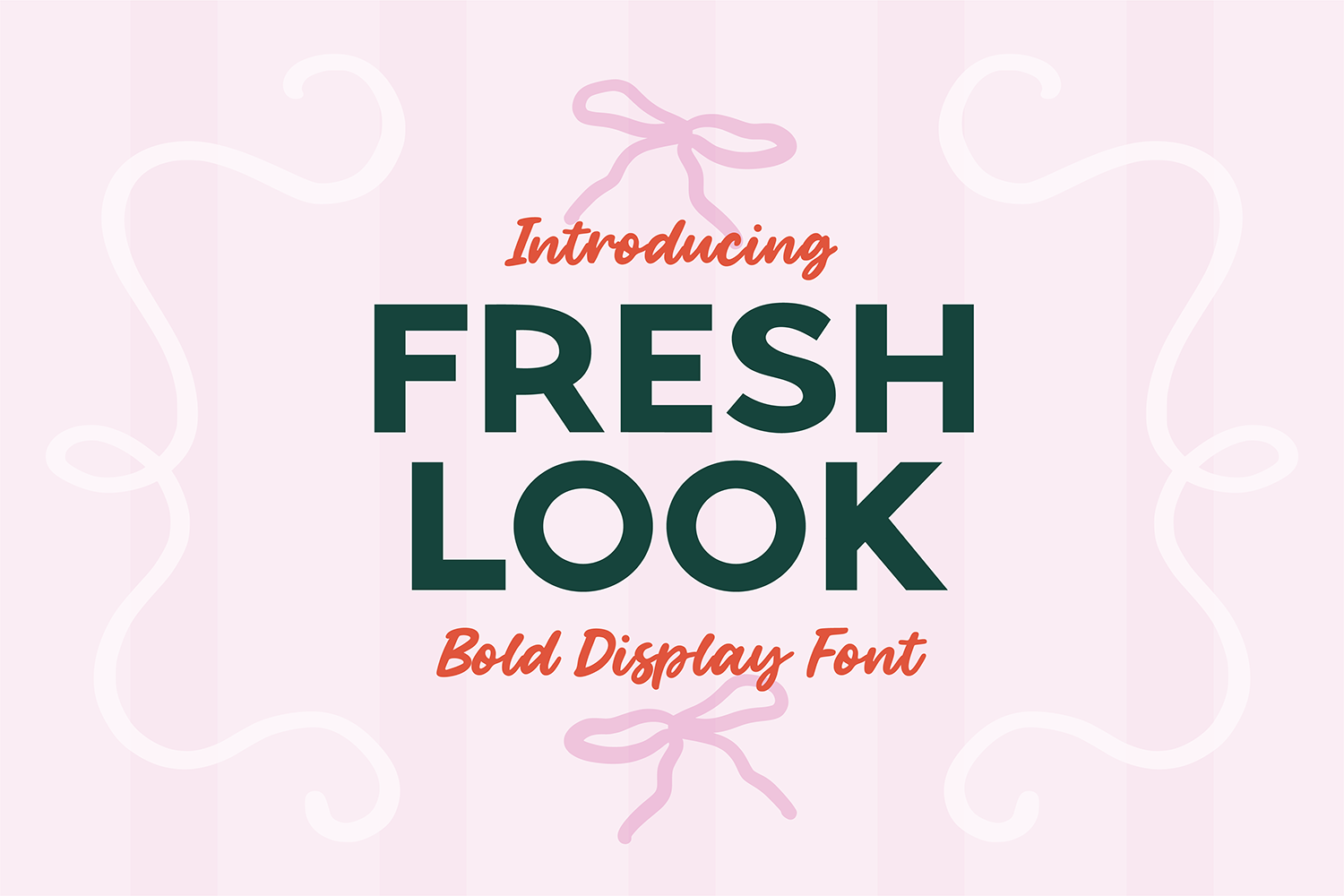 FRESH LOOK Classic Sans Font — BLUSH FONT CO.