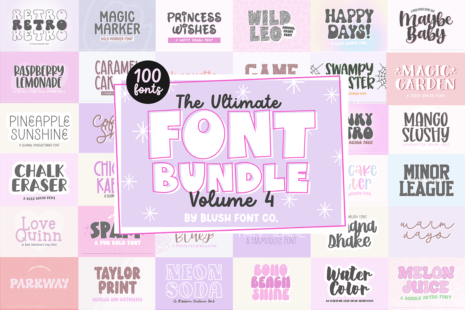 BLUSH FONT CO.