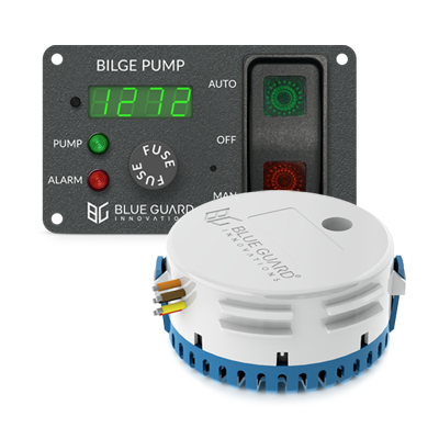 Bilge Pump Control Panel & Alarm (BG-CP-A) — Blue Guard Innovations