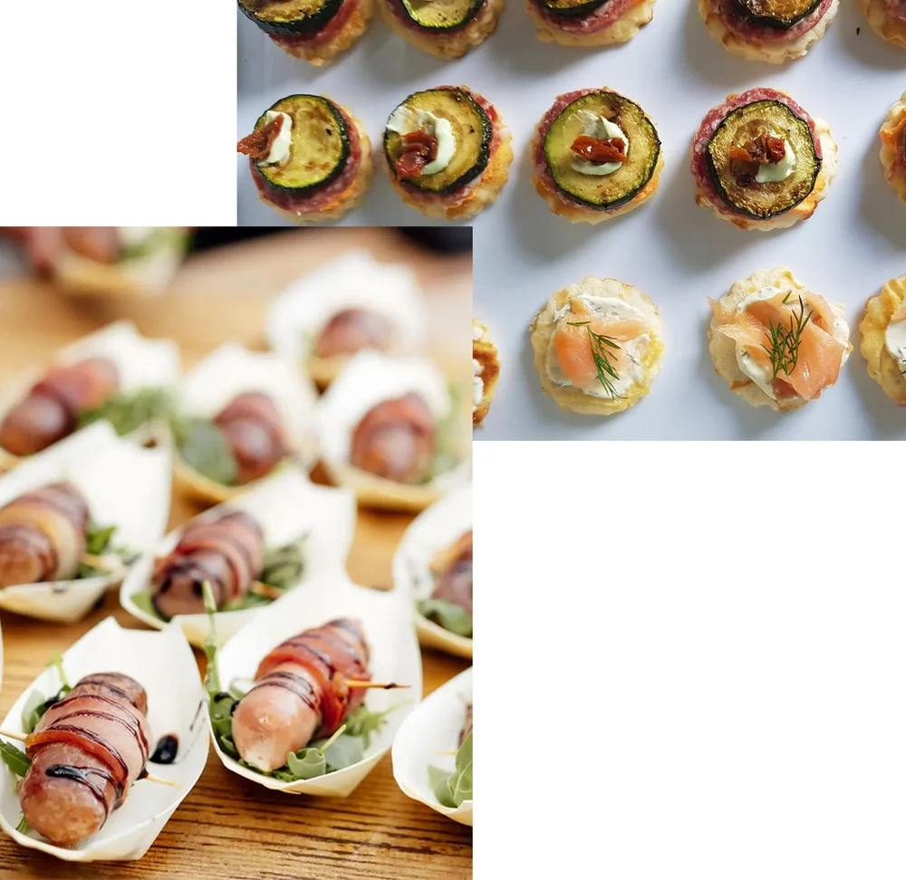 Canapé Catering | Delight your Guests with Tasty Finger Food — Fed by Jed