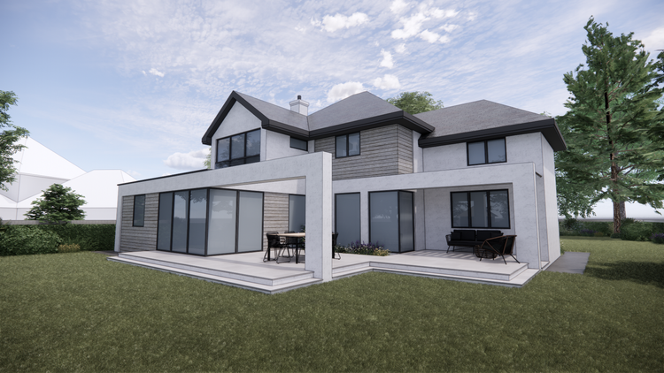 Dual Frame House, Reading, Planning Approved — Pont + Wils Architects