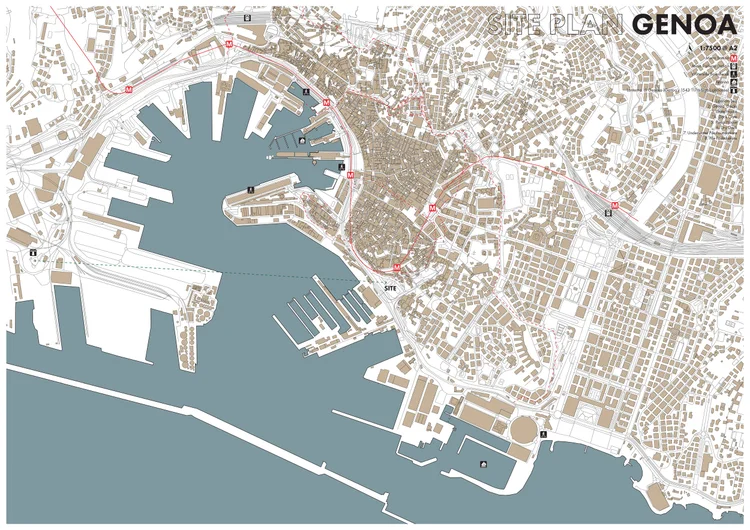 Genova: Casa Tribunale Marittimo e le Assemblea — Pont + Wils Architects