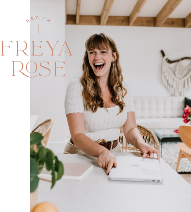 Brand + Web Design — Freya Rose Tanner