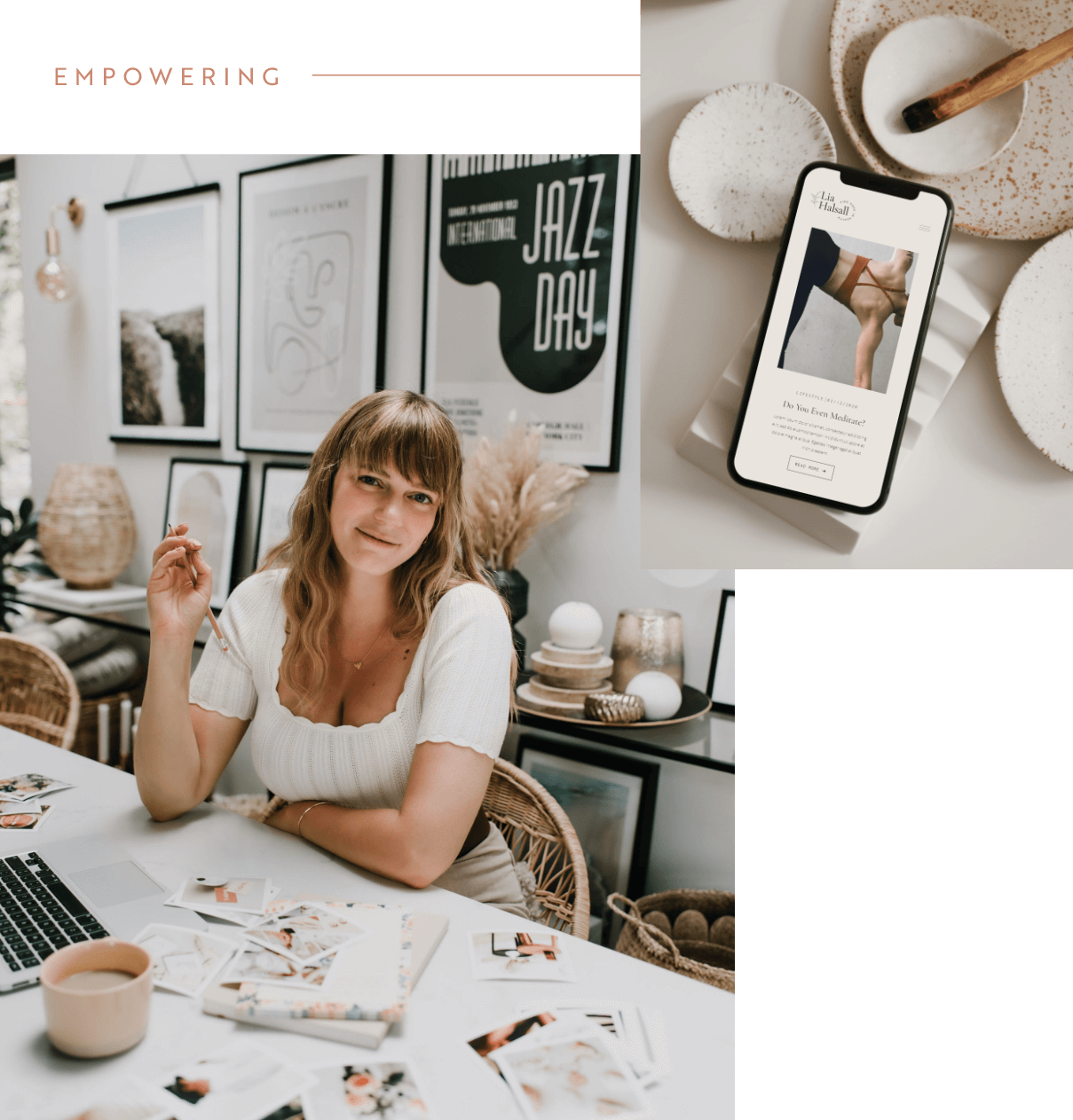 Brand + Web Design — Freya Rose Tanner