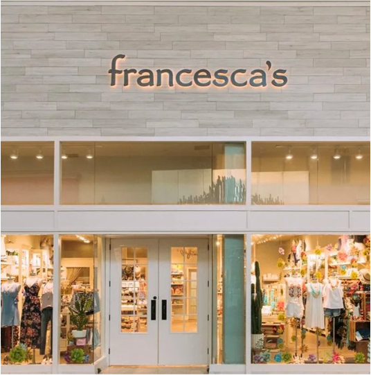OLR Retail Case studies - Francesca’s — OLR