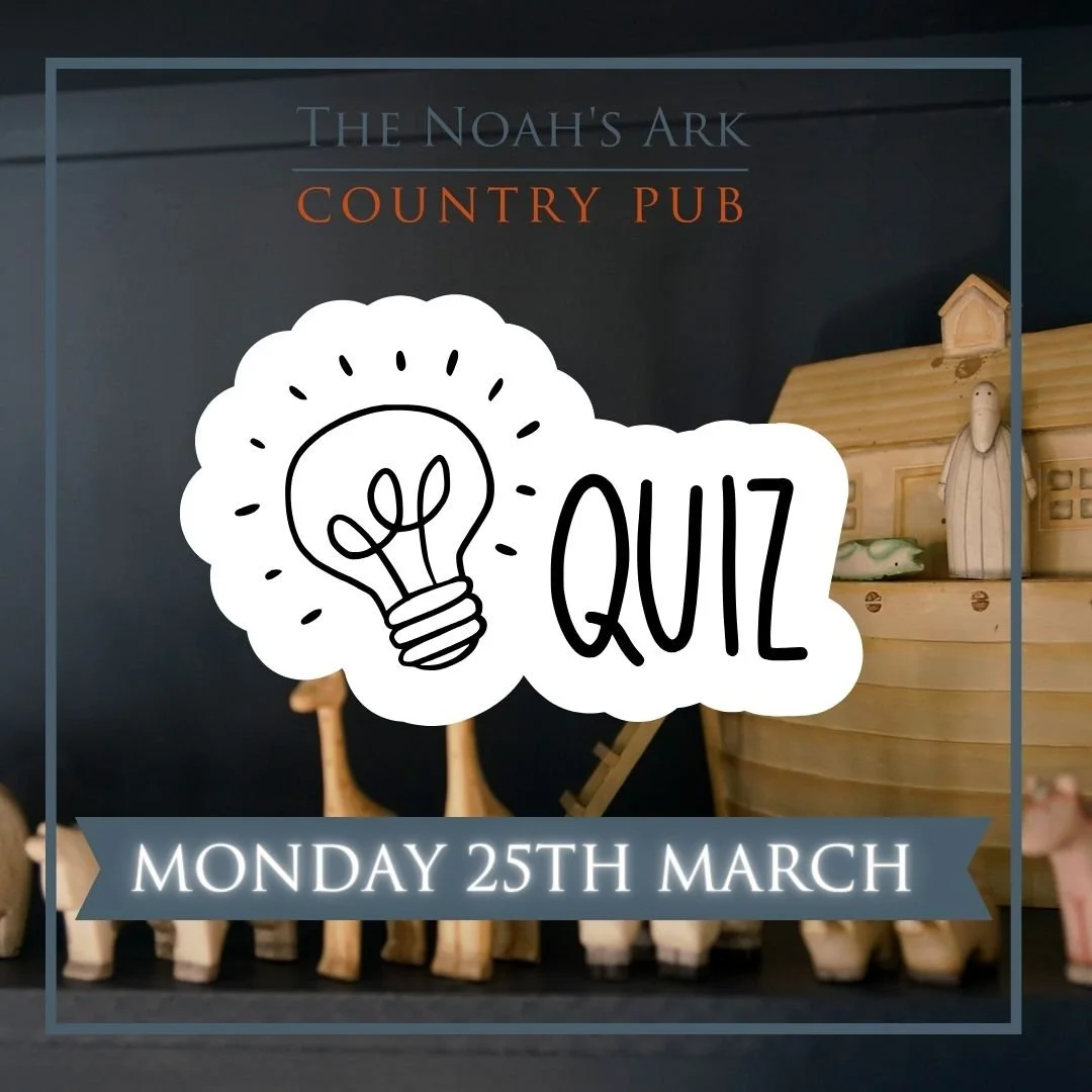 March Quiz Date — The Noah's Ark