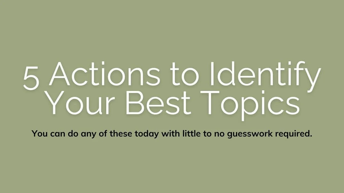 5 Ways Top Advisors Find Their Best Content — Evergreen