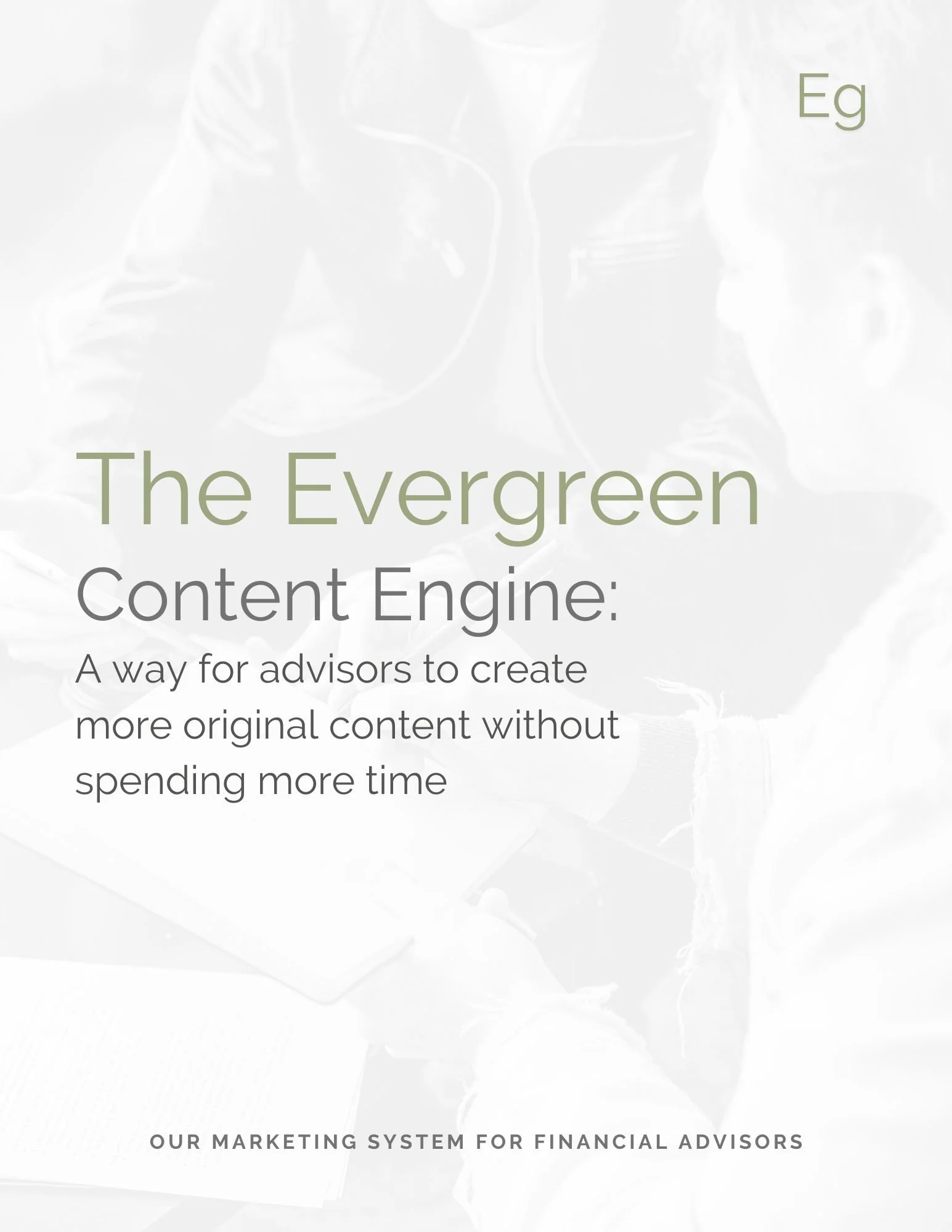 Guide to the Evergreen Content Engine — Evergreen
