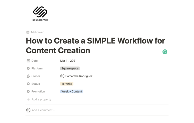 How to Create a Simple Workflow for Content Creation — Megan Minns King