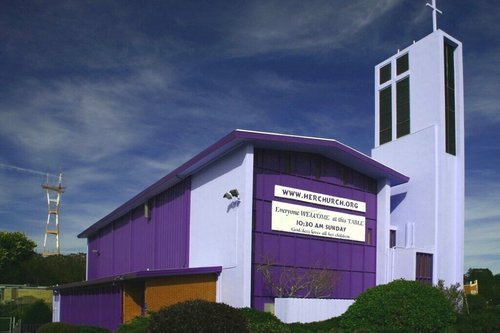 why is that church purple? — herchurch sf
