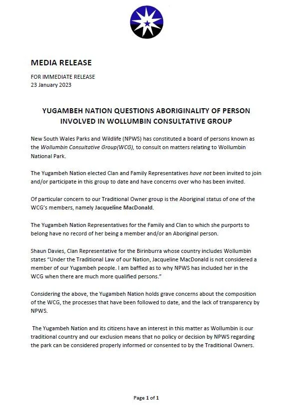 6 Months On Our Voice is Still Denied — Yugambeh Nation