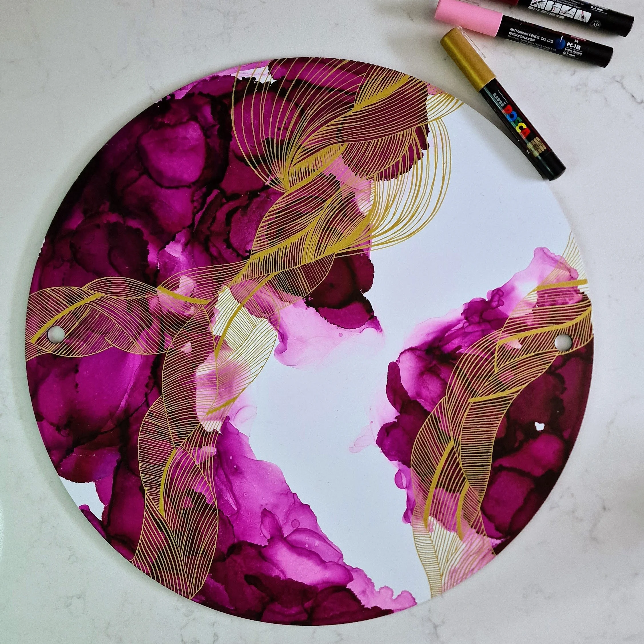 Intuitive Alcohol Ink — Art with Amy Louise