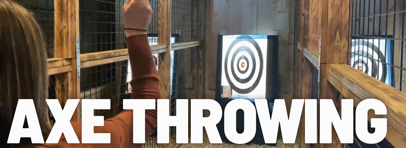 The Axe Hole House | Axe Throwing & Escape Room | Plate Therapy ...