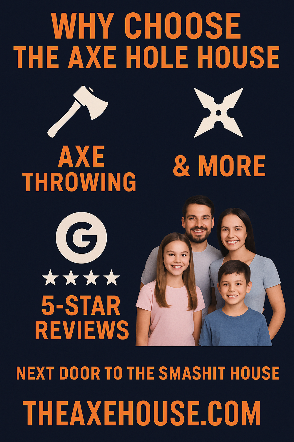 The Axe Hole House | Axe Throwing & Escape Room | Plate Therapy ...